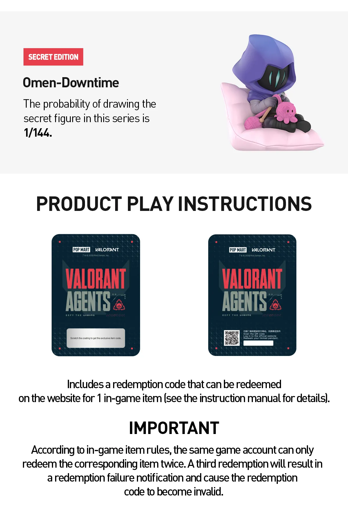 VALORANT Classic Agents Series Figures | POP MART US Official